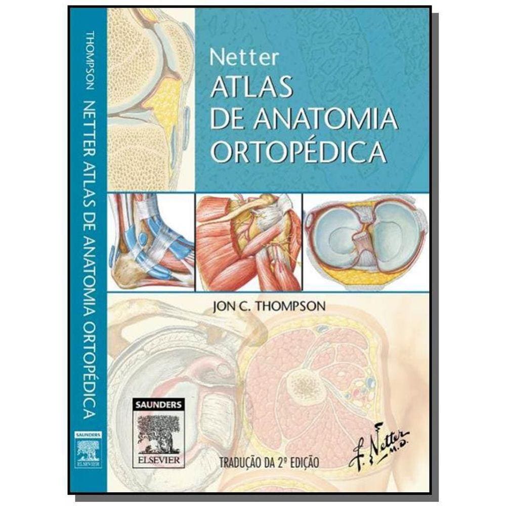 Livro netter atlas de anatomia humana | Pontofrio
