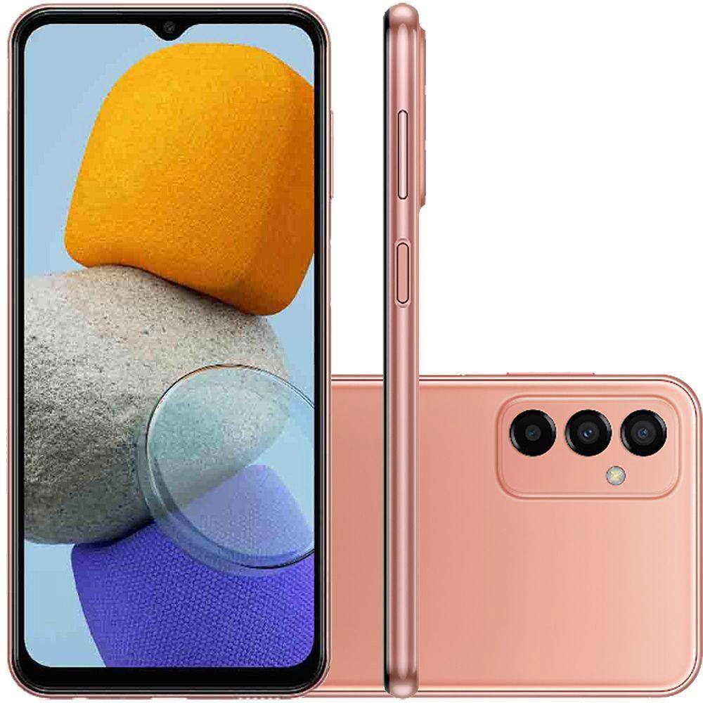 Smartphone samsung galaxy m23 5g 128gb 6gb ram camera tripla selfie 8mp ...