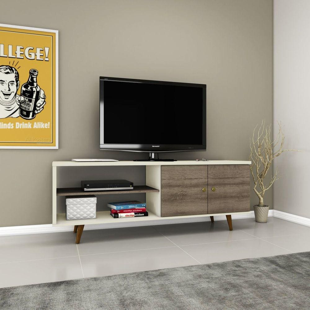 Rack retro com painel tv 50 polegadas | Pontofrio