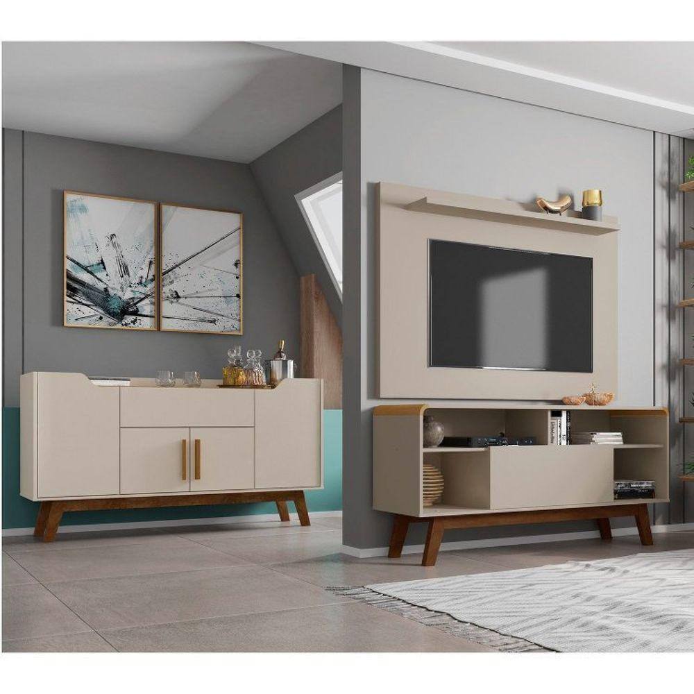 Aparador retro com painel | Pontofrio