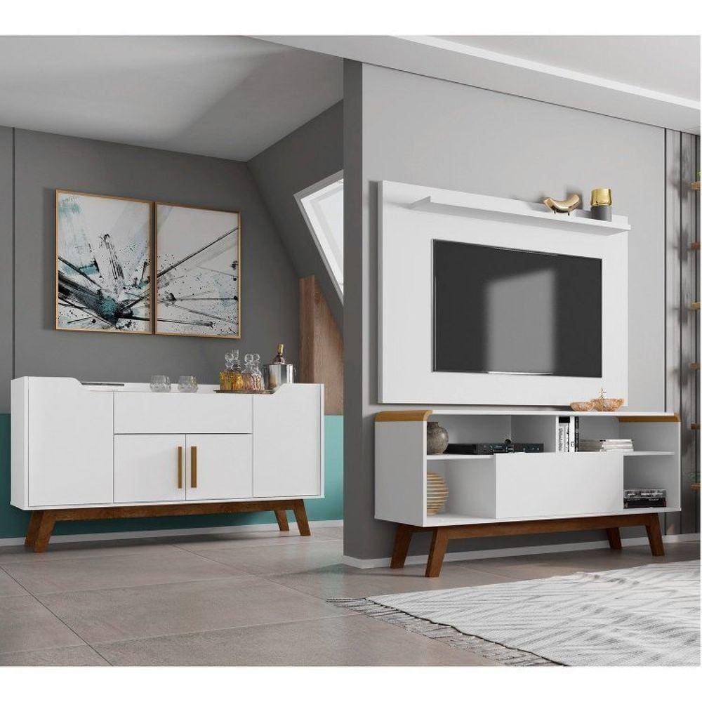 Aparador retro com painel | Pontofrio