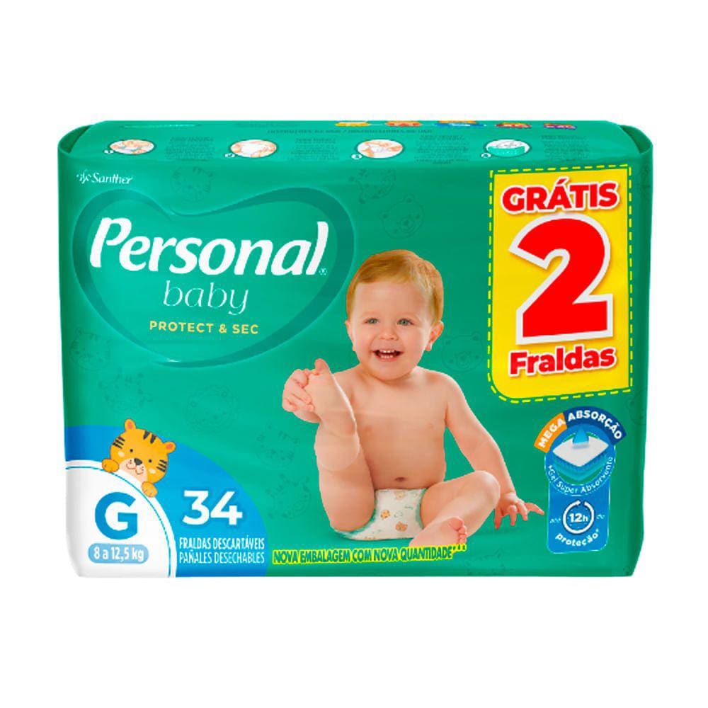 Fraldas baby sec g | Pontofrio