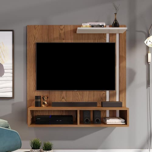 Painel Para Sala TV 32 Polegadas com Nicho | Ponto