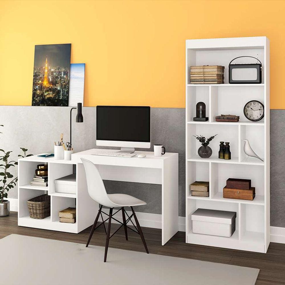 Estante com mesa acoplada | Pontofrio