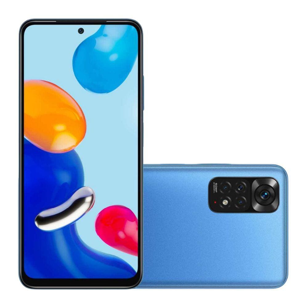 Smartphone Xiaomi Redmi Note 11 Azul Escuro Tela de 643" 128GB 4GB de ...