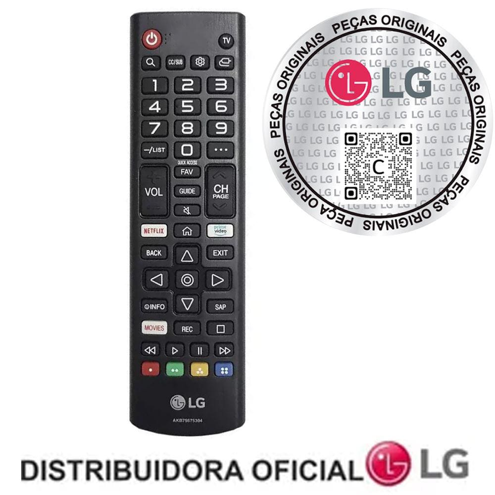 Controle da tv lg 4k inteligencia artificial | Pontofrio