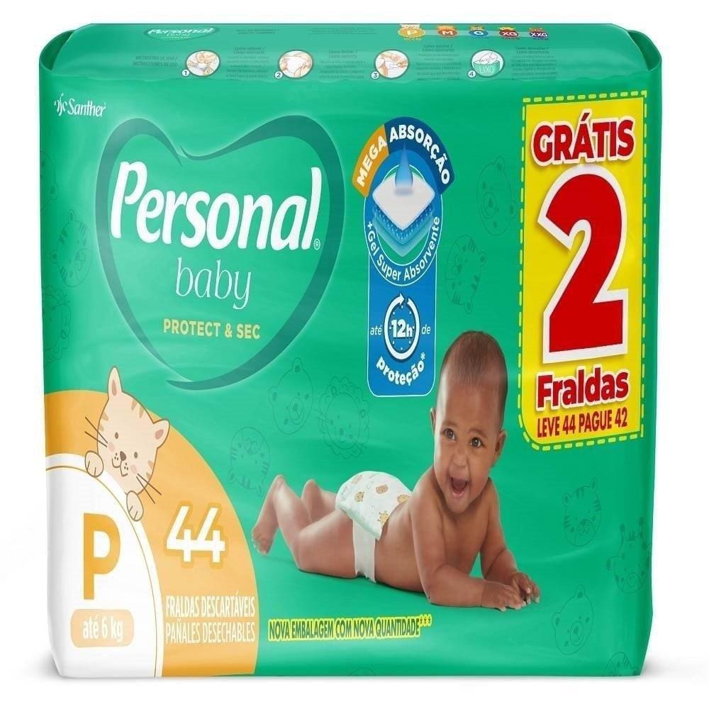 Fralda personal tamanho p | Pontofrio