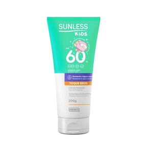 Protetor solar sunless kids fps60 200g farmax | Ponto
