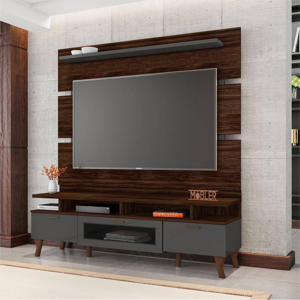 Bancada painel cinza | Pontofrio