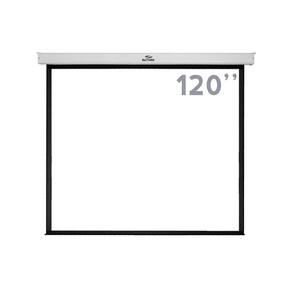 Tela de projecao eletrica de 120 polegadas | Ponto