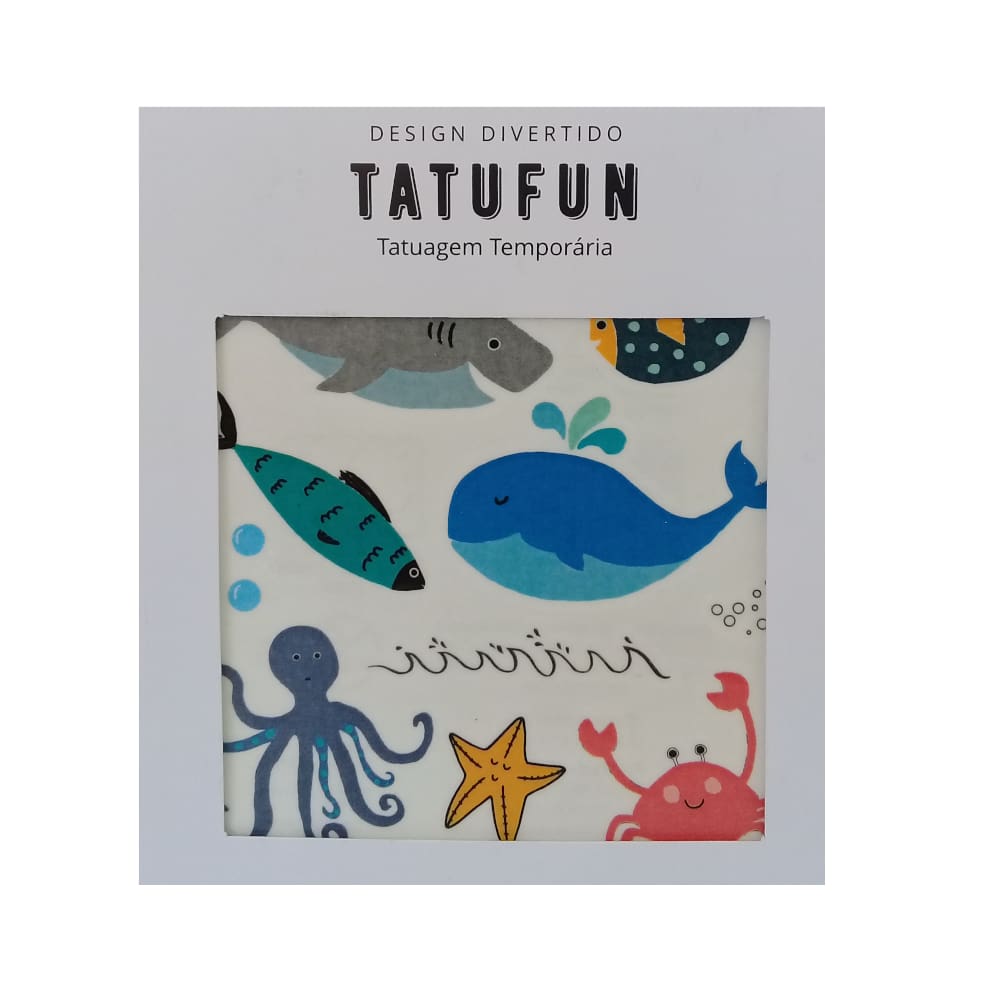 Tatuagem Fundo Do Mar Pontofrio