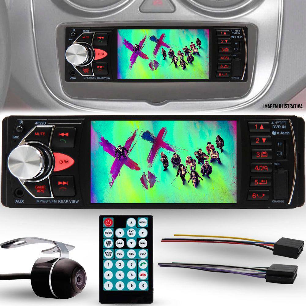 Central multimidia mp5 retratil | Pontofrio