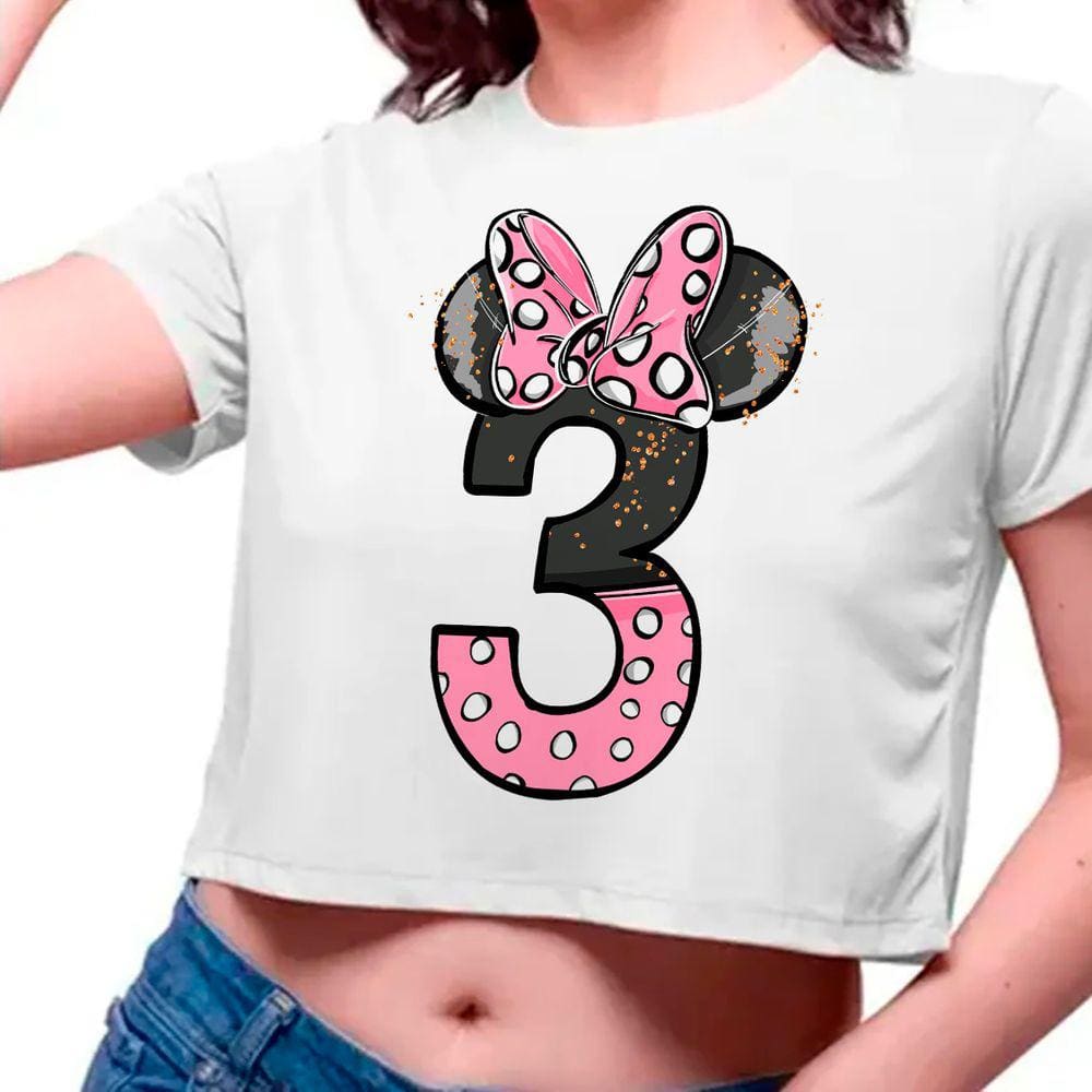 Numero 3 minnie png | Pontofrio
