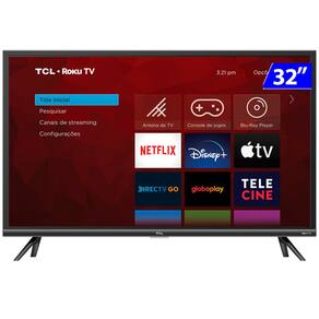Tv tcl 32 polegadas smart | Ponto