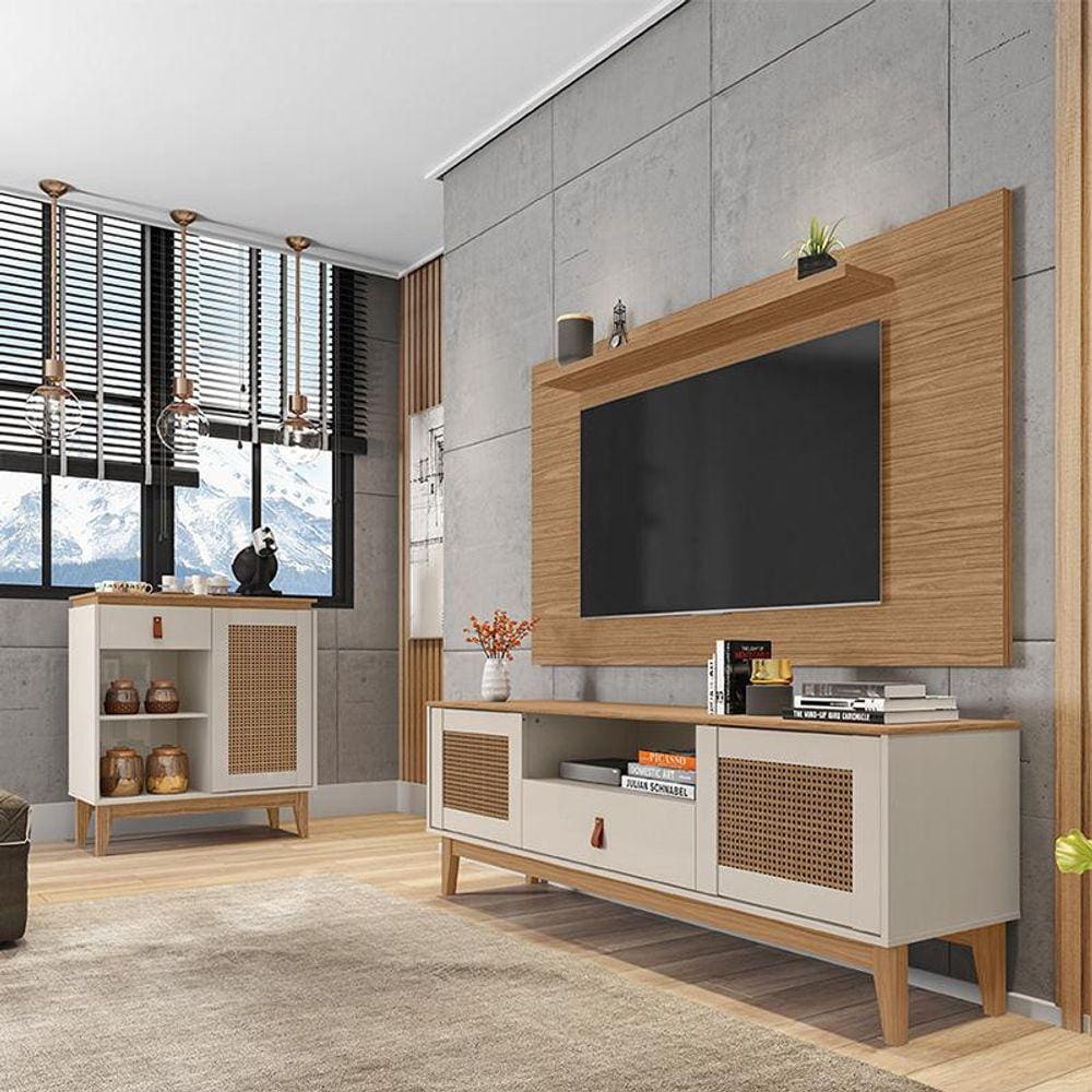 Rack sala painel e aparador | Pontofrio