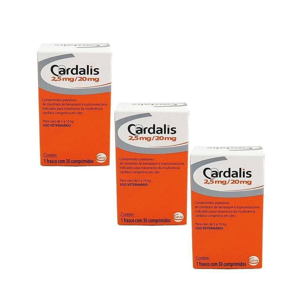 Cardalis 10mg 80mg 30 comprimidos ceva | Pontofrio