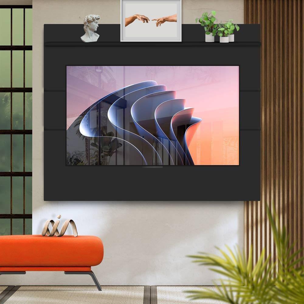 Parede drywall suporta painel tv | Pontofrio