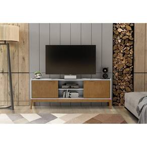 Rack off white madeira mdf freijo | Ponto