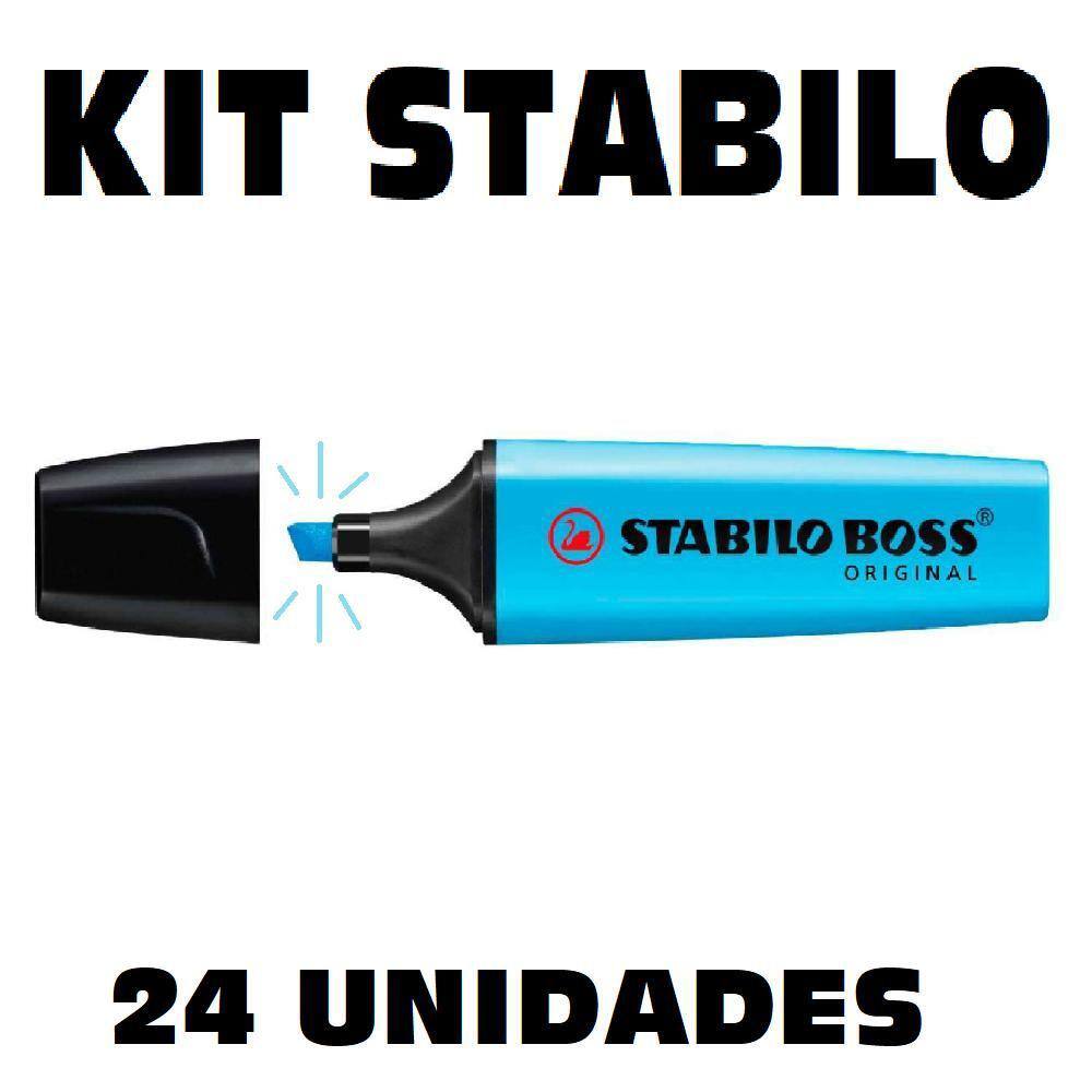 Kit stabilo boss 24 unidades | Black Friday Pontofrio