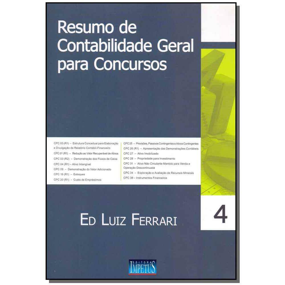 Contabilidade geral 3d sérgio adriano | Pontofrio