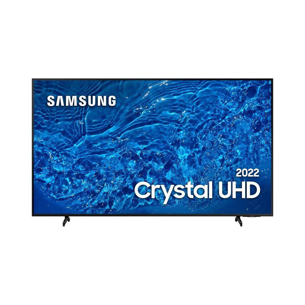 Smart TV Samsung 65" Crystal UHD 4K UN65BU8000GXZD 2022 Dynamic Crystal Color Design Air Slim ...