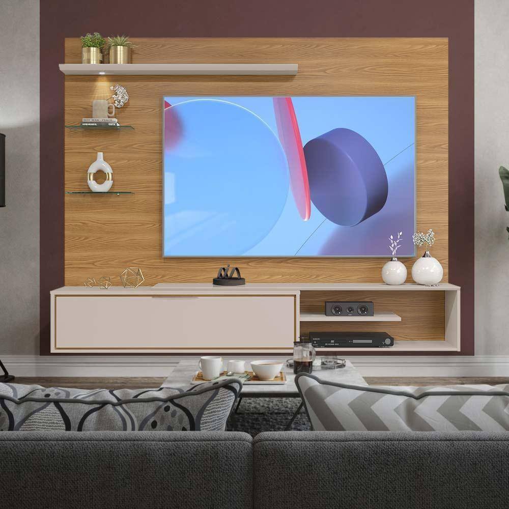 Painel tv grande com parteleira | Pontofrio