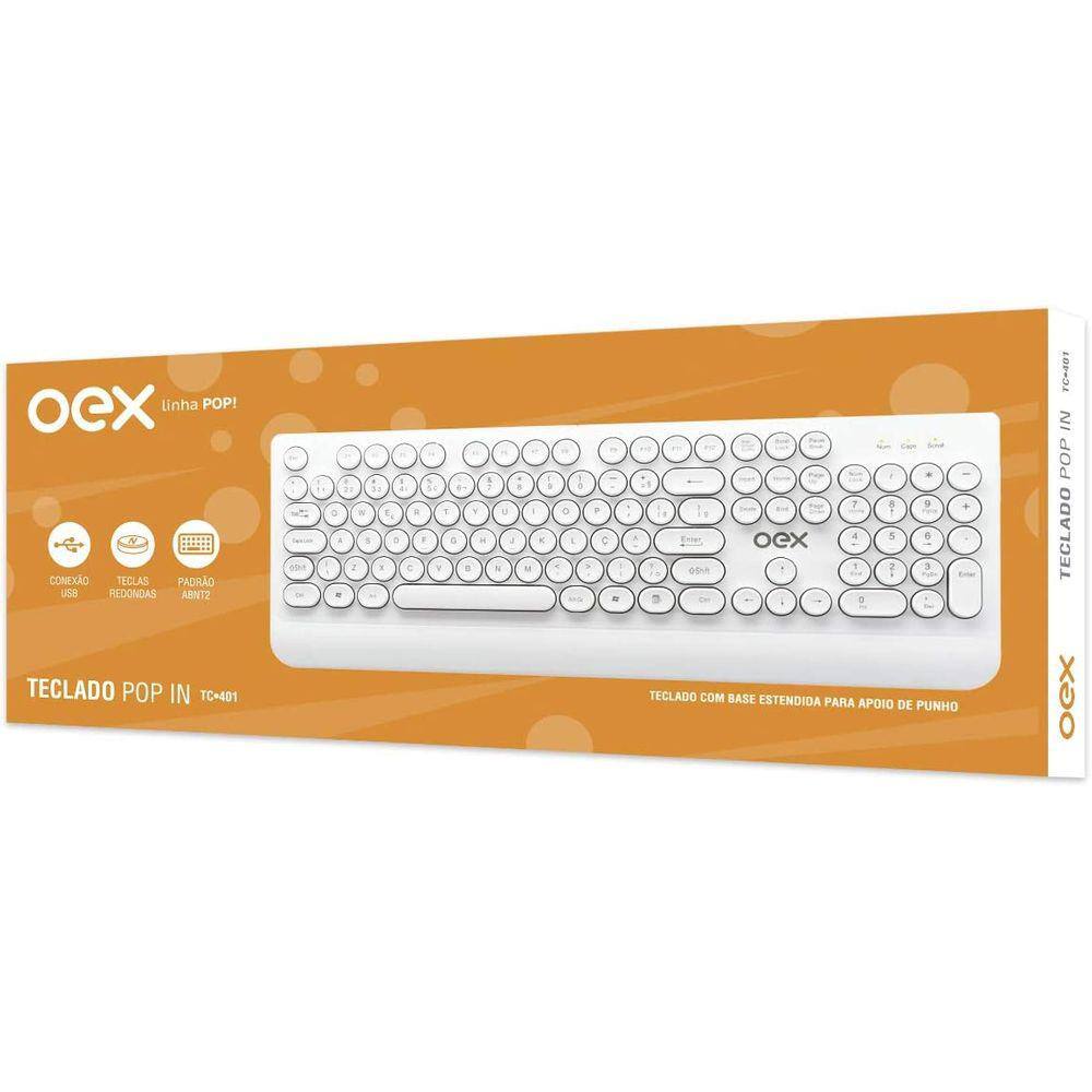 Teclado oex pop | Pontofrio