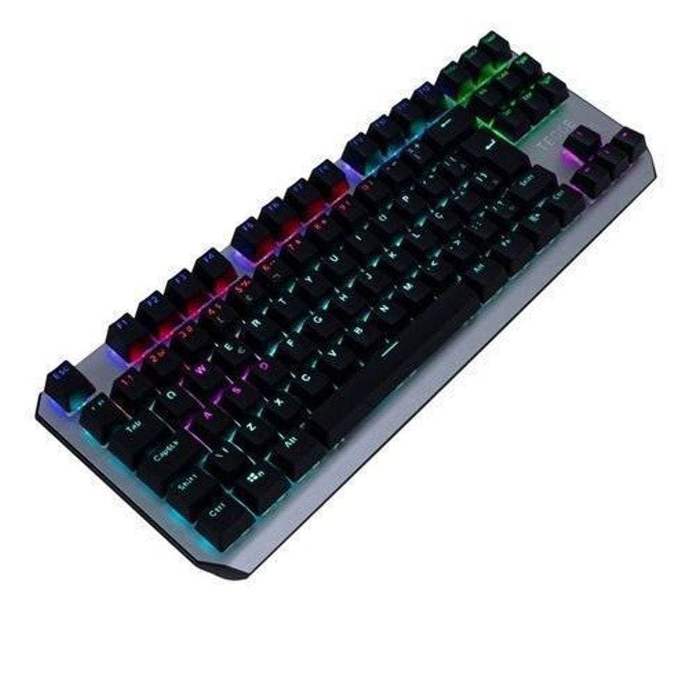 Teclado mecanico gamer pro k7 rainbow fortrek review | Pontofrio