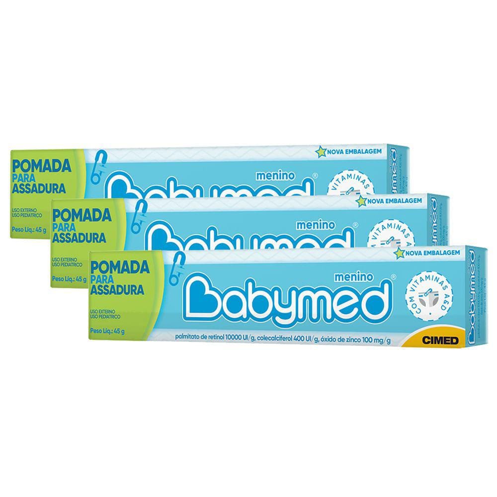 Kit pomada assaduras babymed | Pontofrio