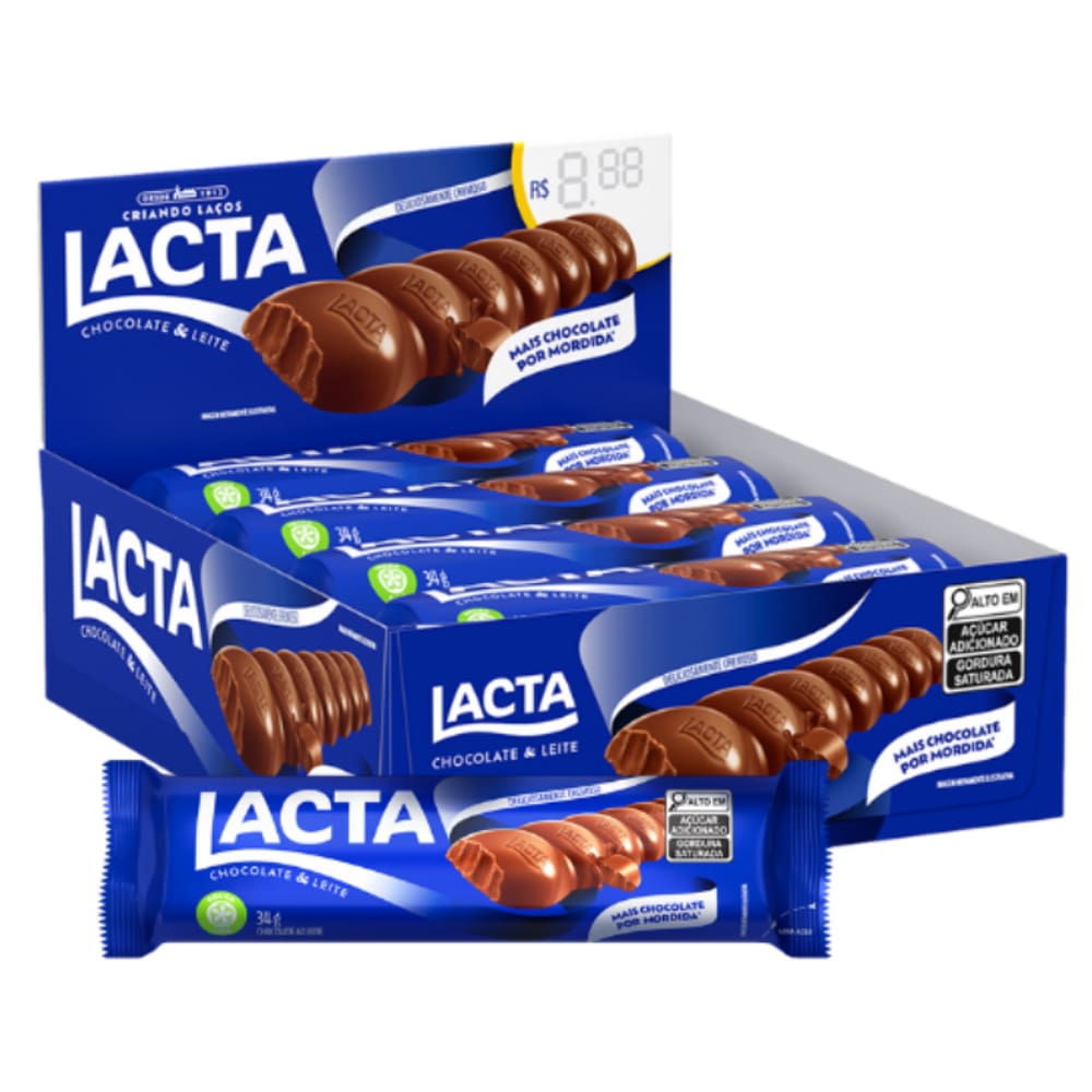 Chocolate lacta leite | Black Friday Pontofrio