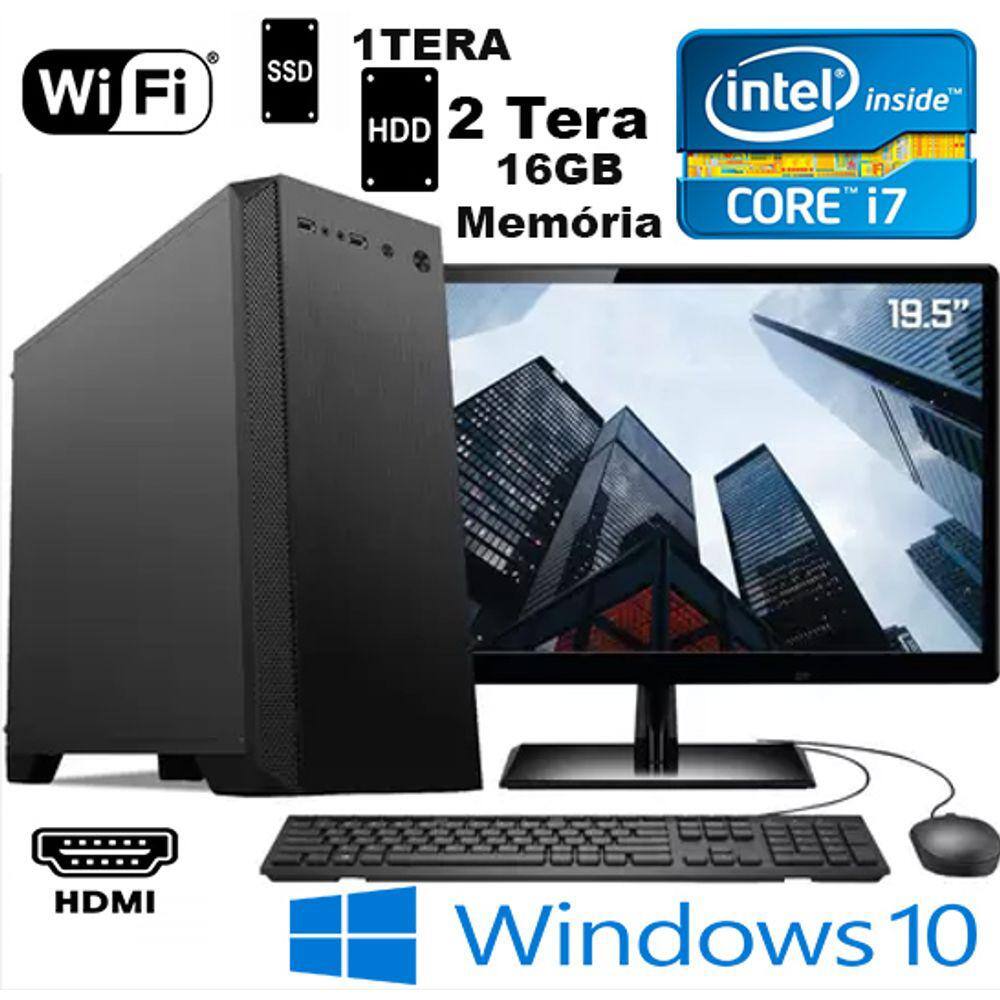 Computador 8 gigas e um tera | Pontofrio