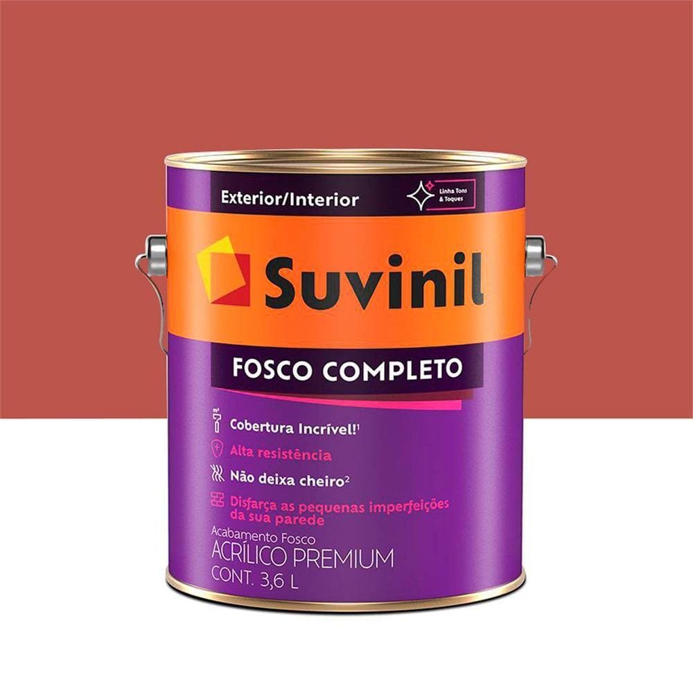 Tinta suvinil fosco completo rosa secreto | Pontofrio