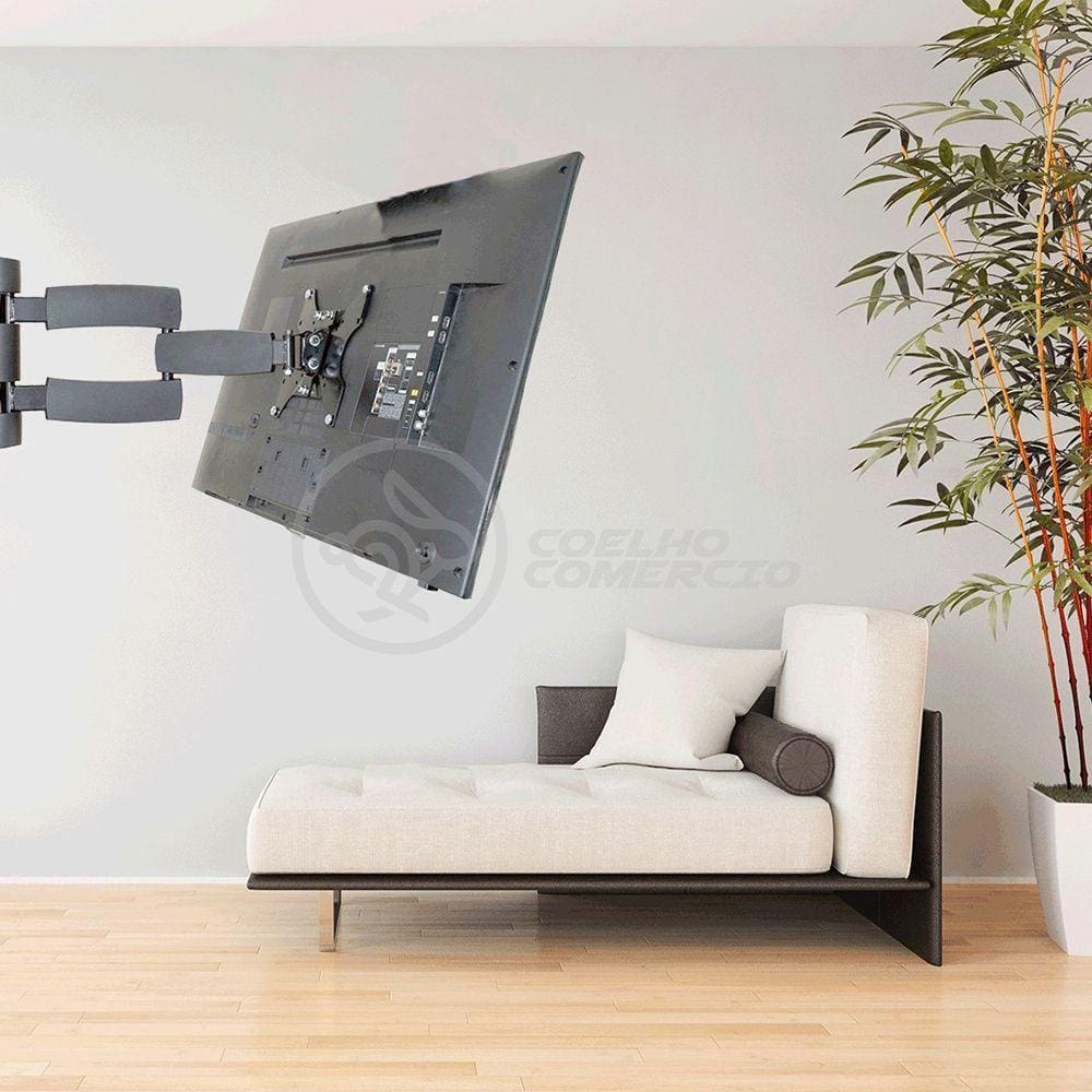 Painel de tv com suporte articulado | Pontofrio