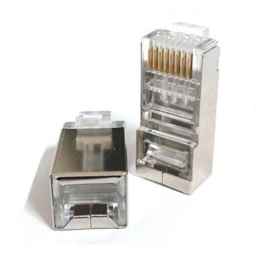 Conector rj45 cat6 8x8 | Pontofrio