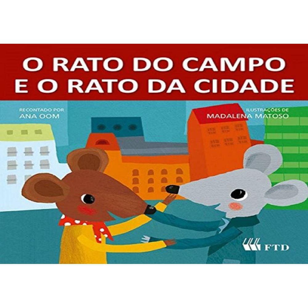 O rato do campo e o rato da cidade atividade educao infantil | Pontofrio