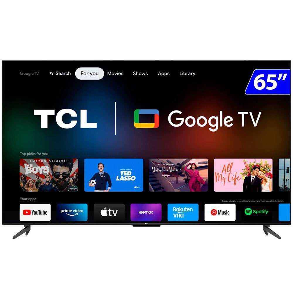 Smart tv 50 polegadas semp toshiba com comando voz | Ponto