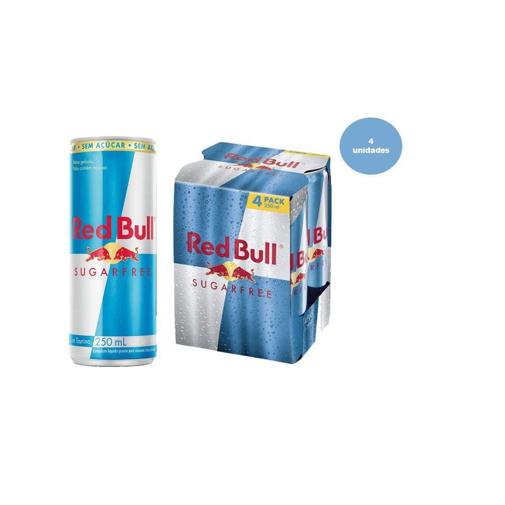 Red bull sugar free tabela nutricional | Black Friday Pontofrio