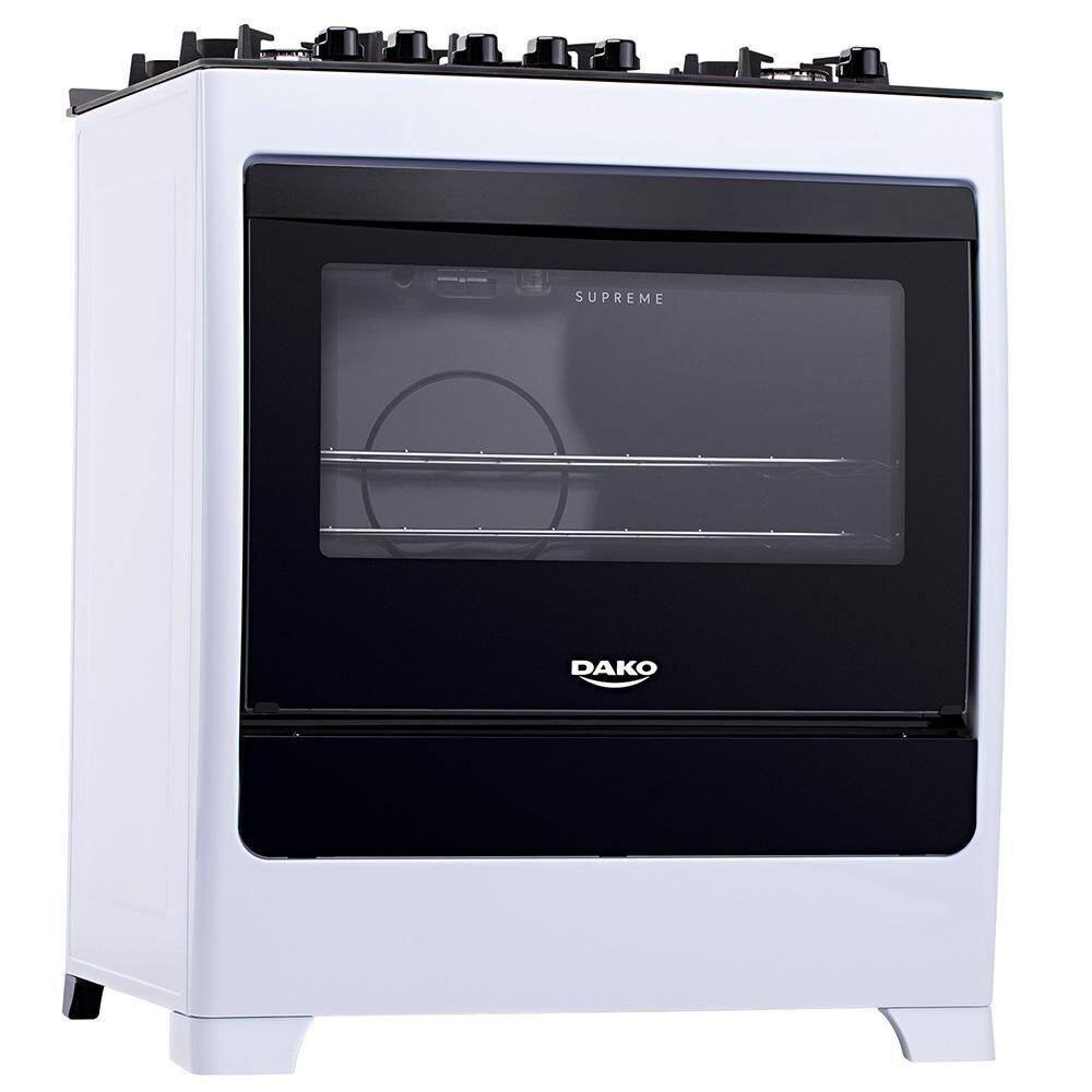 Fogao dako 5 bocas supreme glass com acendimento | Pontofrio