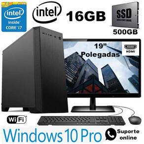 Computador completo 16gb windows10 | Pontofrio