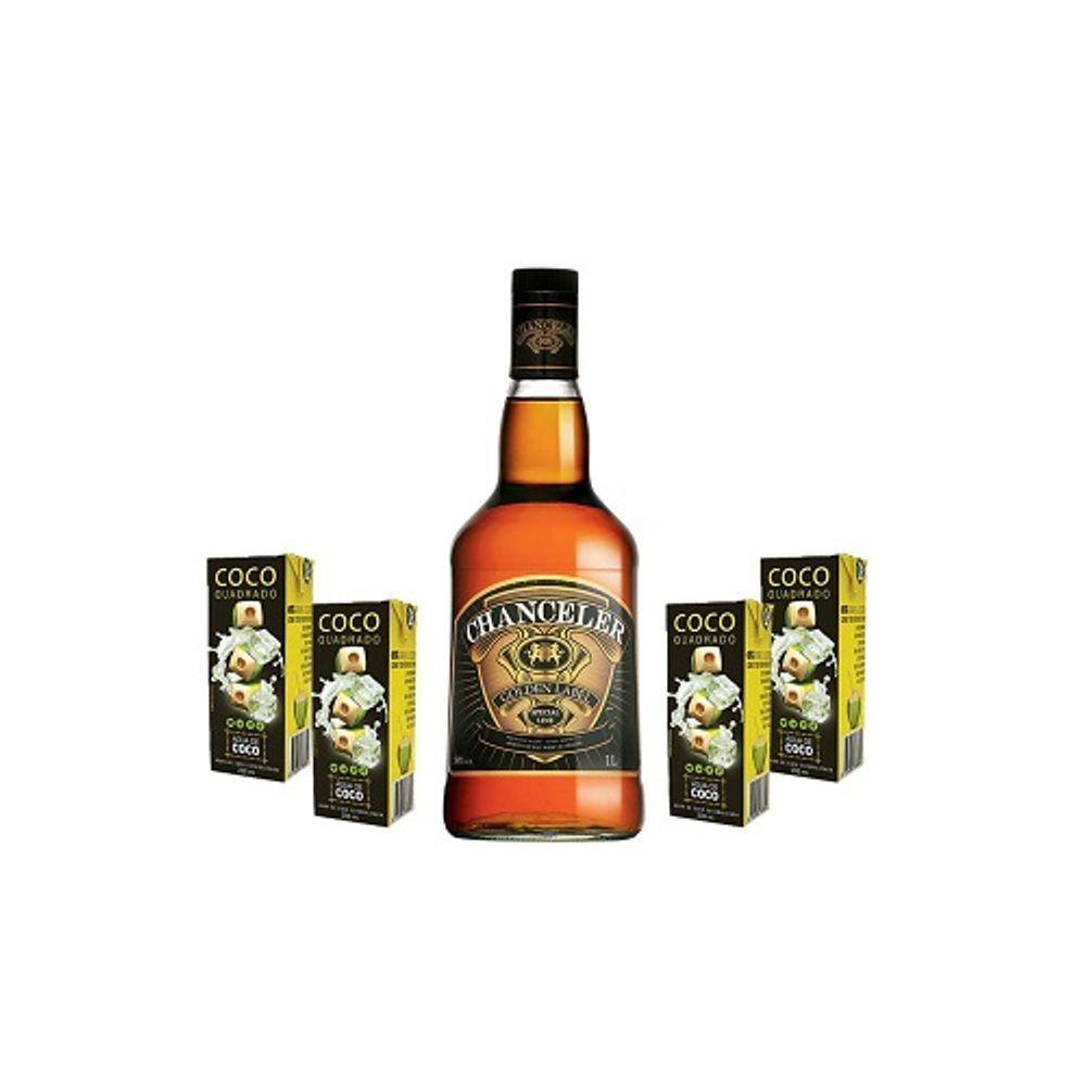 Agua coco com whisky | Pontofrio