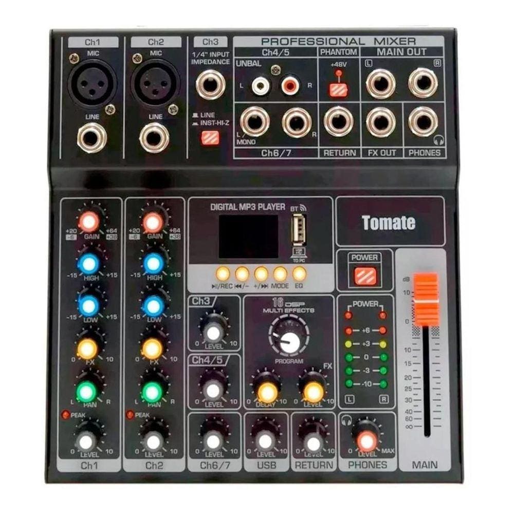 Mesa som mixer digital | Pontofrio
