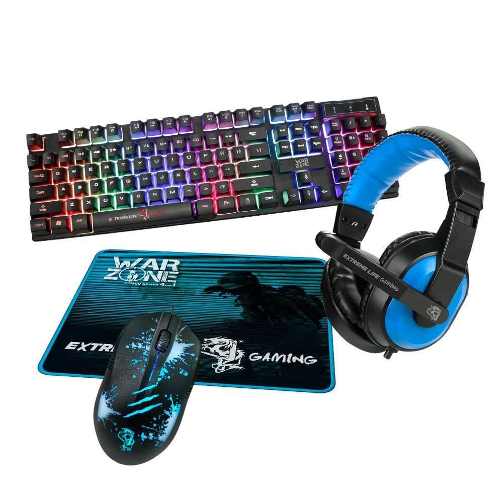 Teclado fone e mouse gamer | Pontofrio