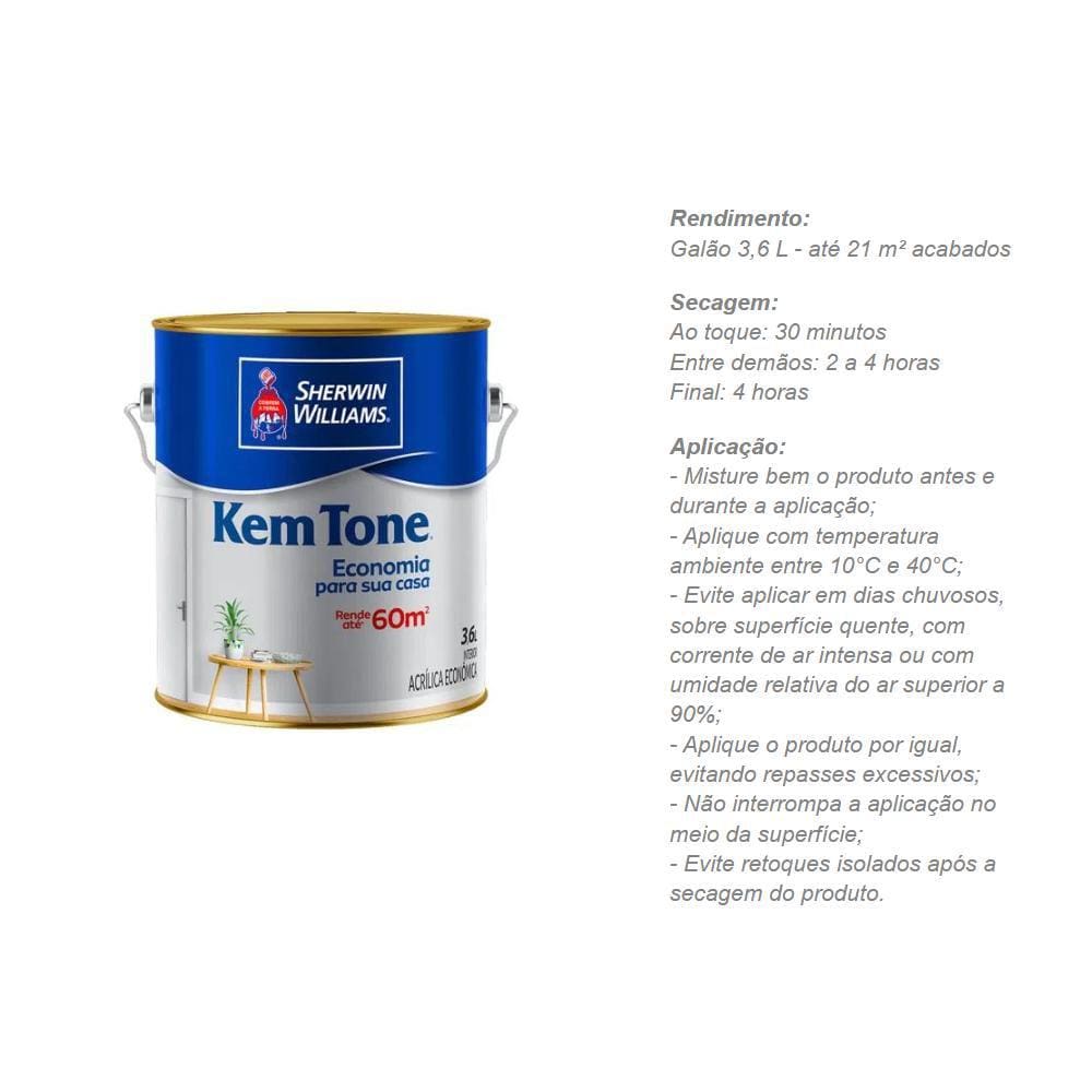 Tinta acrilica sherwin williams fosco branco 36 litros | Pontofrio