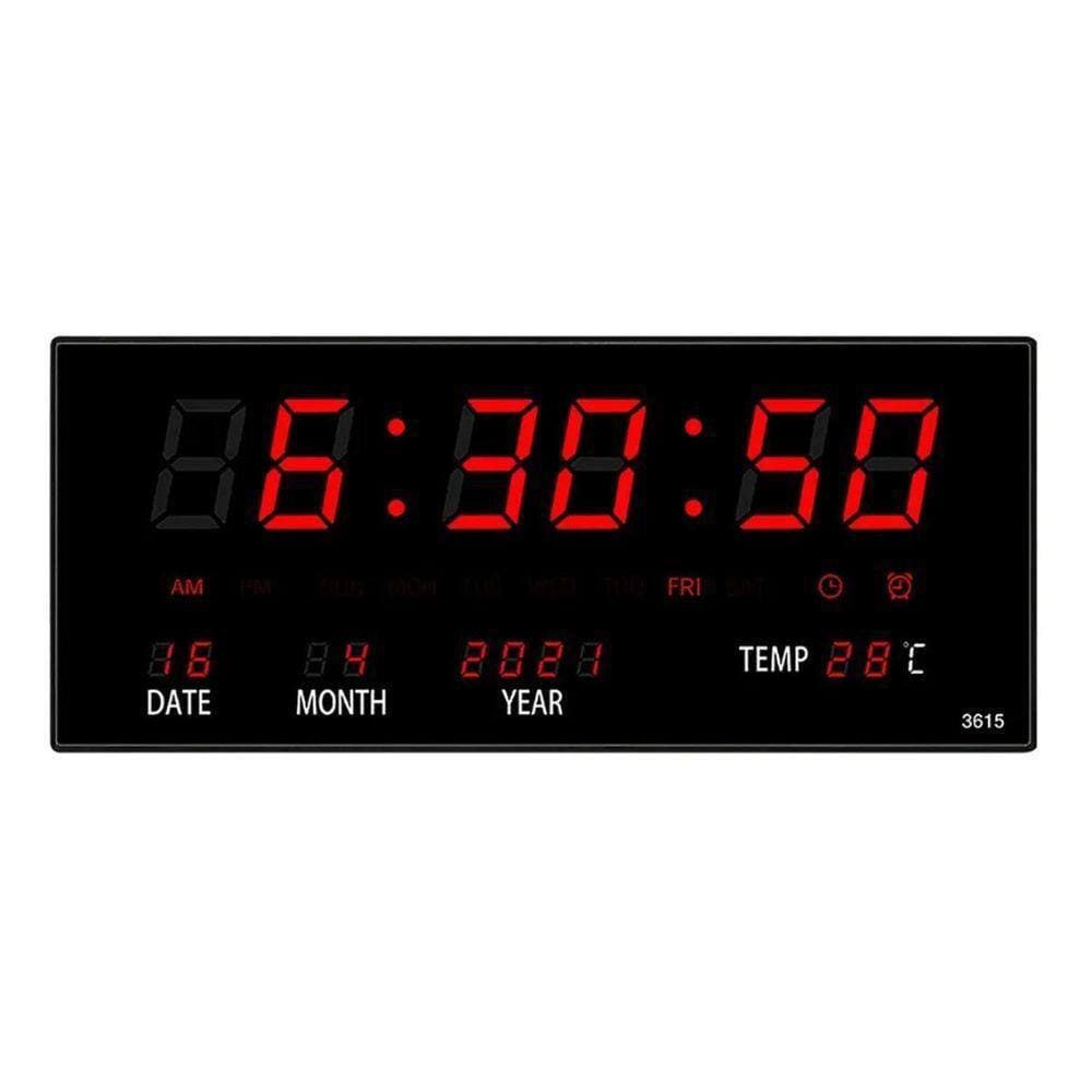 Relogio parede digital parede grande | Pontofrio