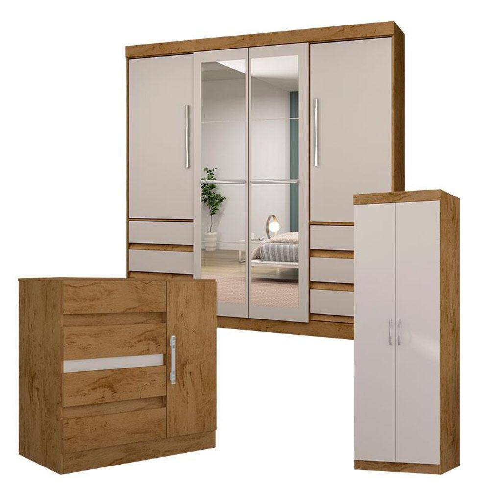 Guarda roupa casal atraente 1577 e comoda excellence 8000 branco ...