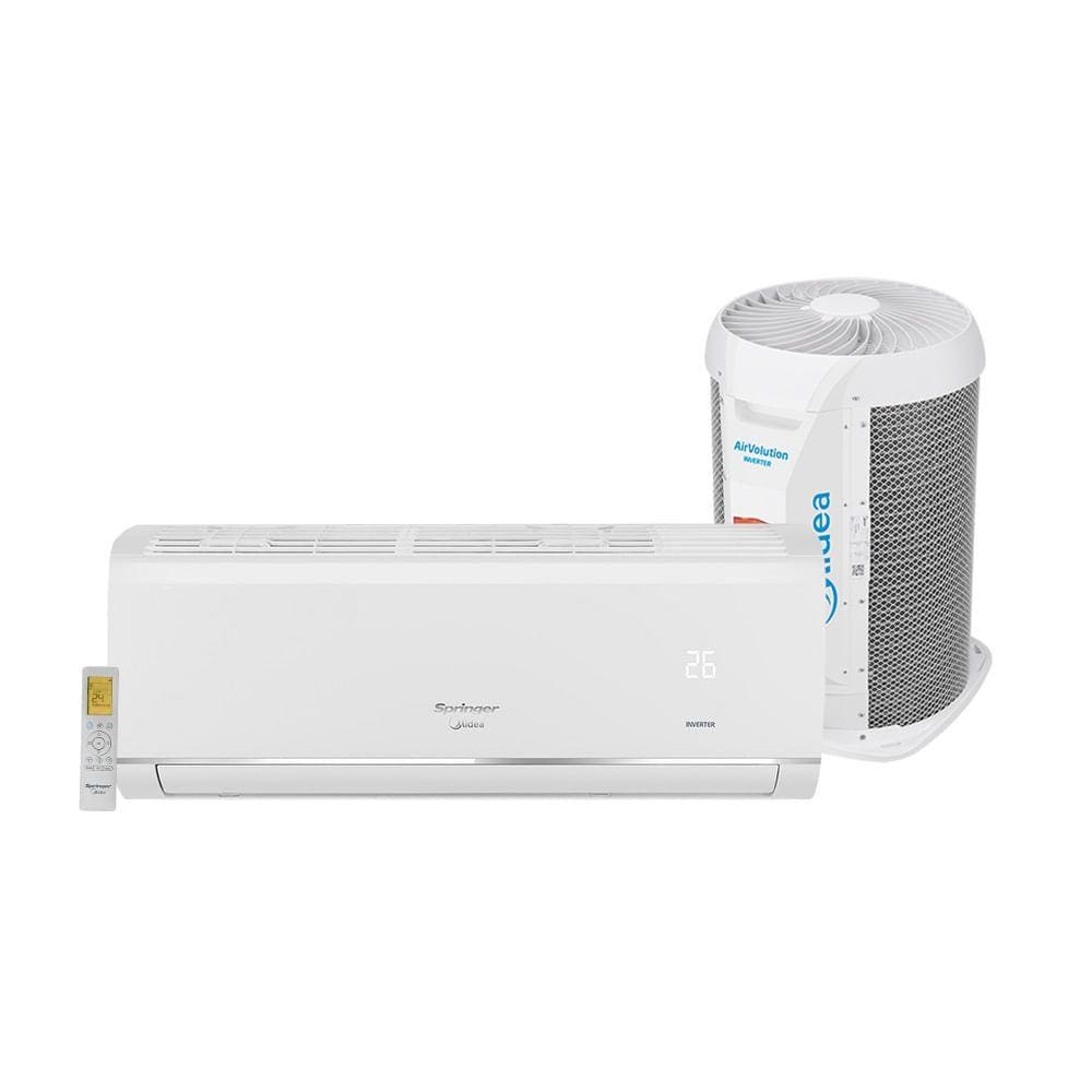 Ar condicionado springer midea airvolution inverter 12000 btu quente frio | Pontofrio