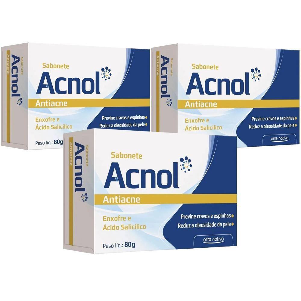 Sabonete acnol antes e depois | Pontofrio