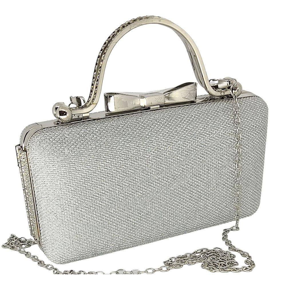Bolsa clutch com strass | Pontofrio