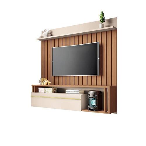 Painel Suspenso Ripado Para Para Tv Até 55 | Ponto