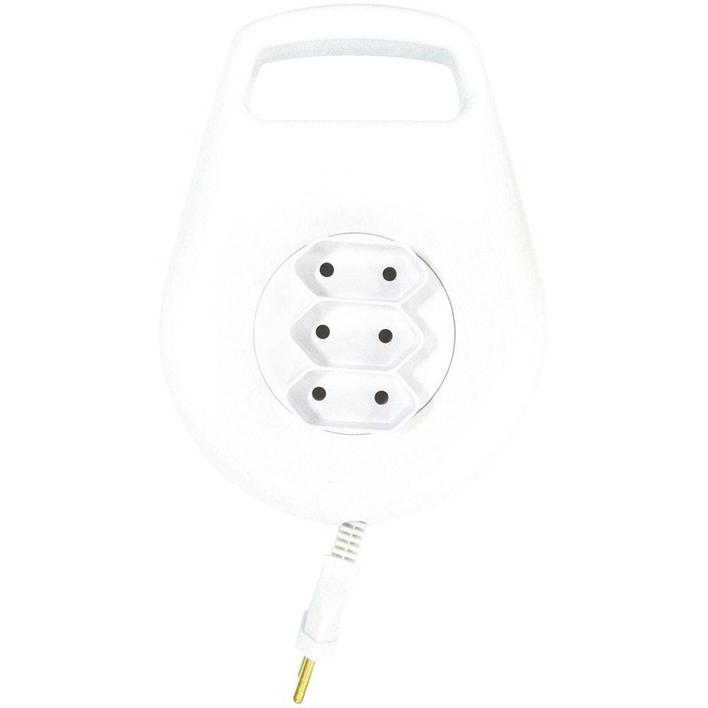 Extensao eletrica10 metros5 tomada bivolt | Pontofrio